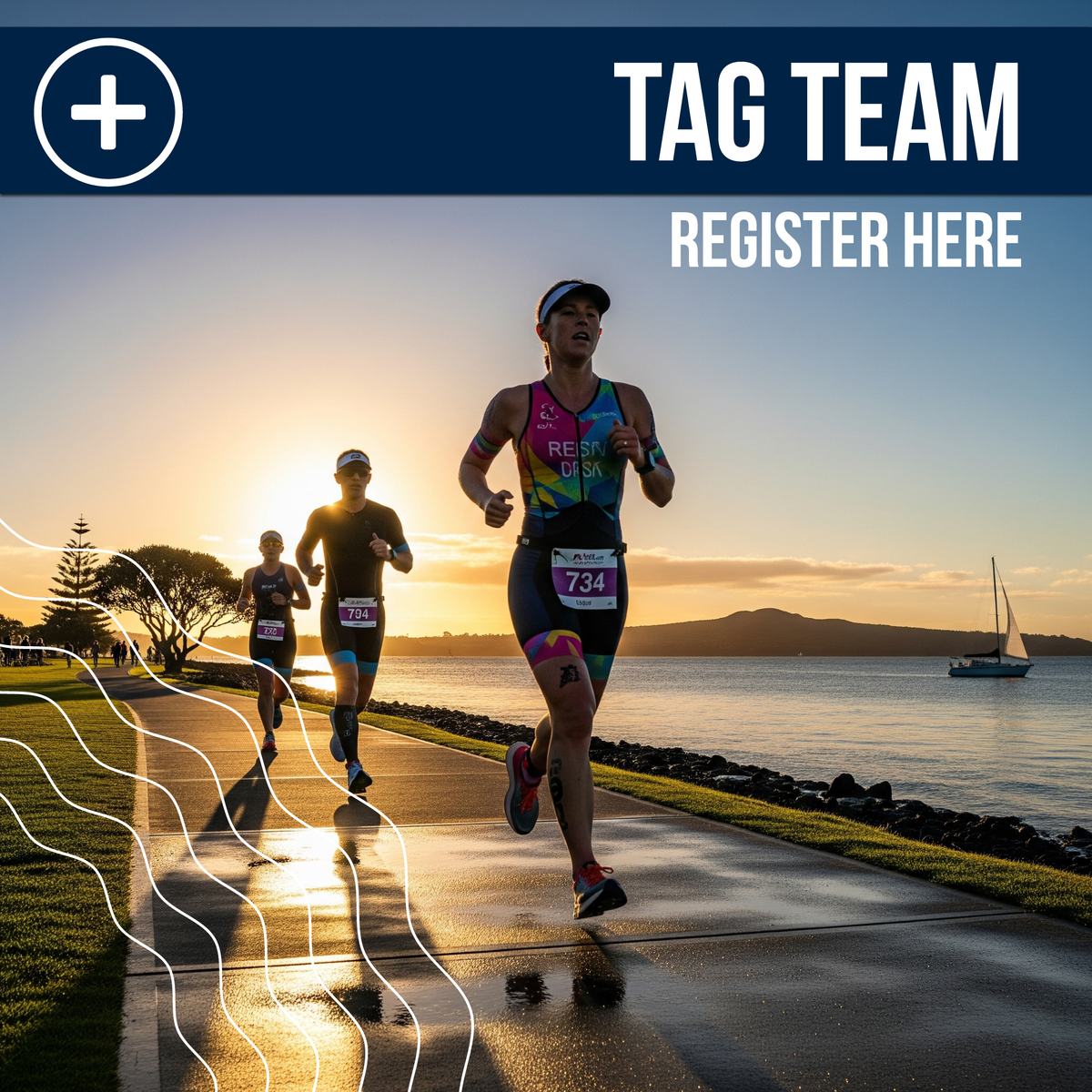 Tag Team – The 2025 Twilight Swim Run Series